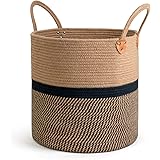 Amazon.com: CHICVITA Extra Large Jute Basket Woven Storage Basket with ...