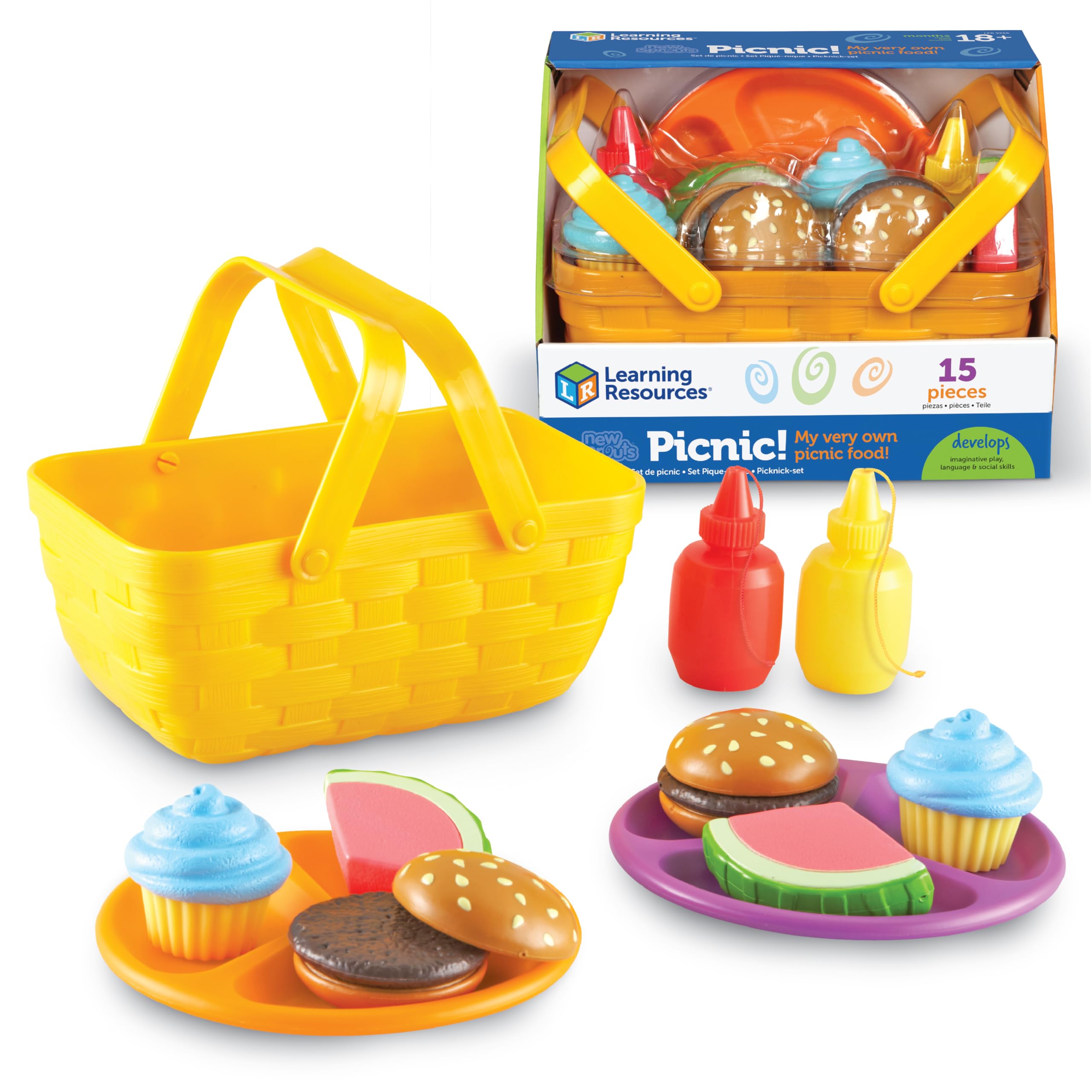 Mua Learning Resources New Sprouts Picnic Set - 15 Pieces, Ages 18 ...