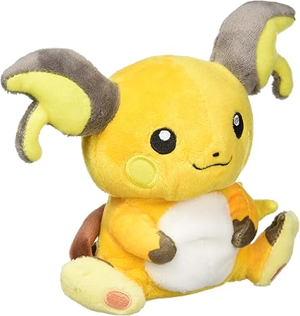Pokemon Center Original Fit Raichu Plush Peluche: Amazon.com.au: Toys ...