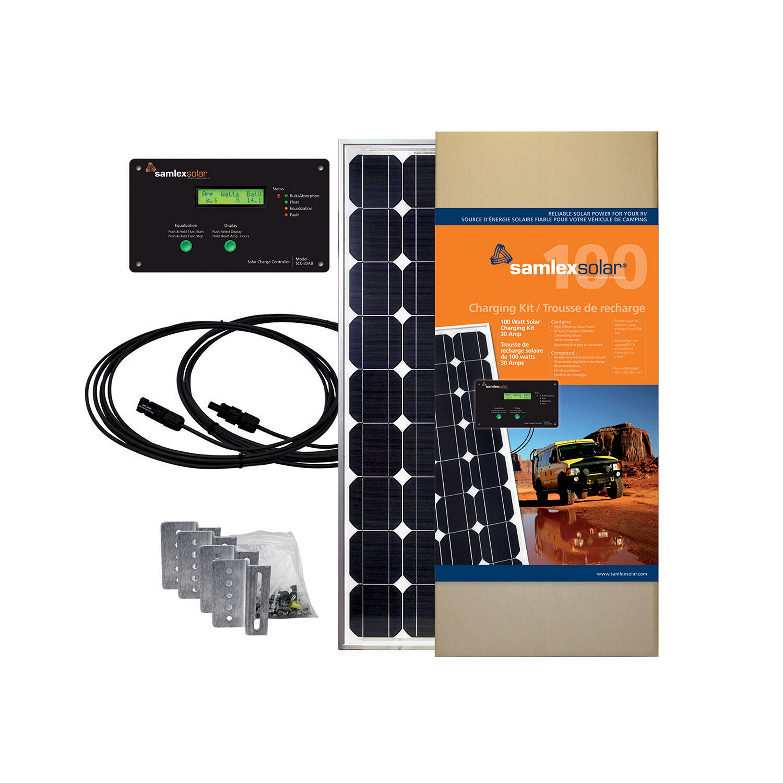 Samlex America Solar SRV-100-30A All-in-One Solar Charging Kit for sale ...