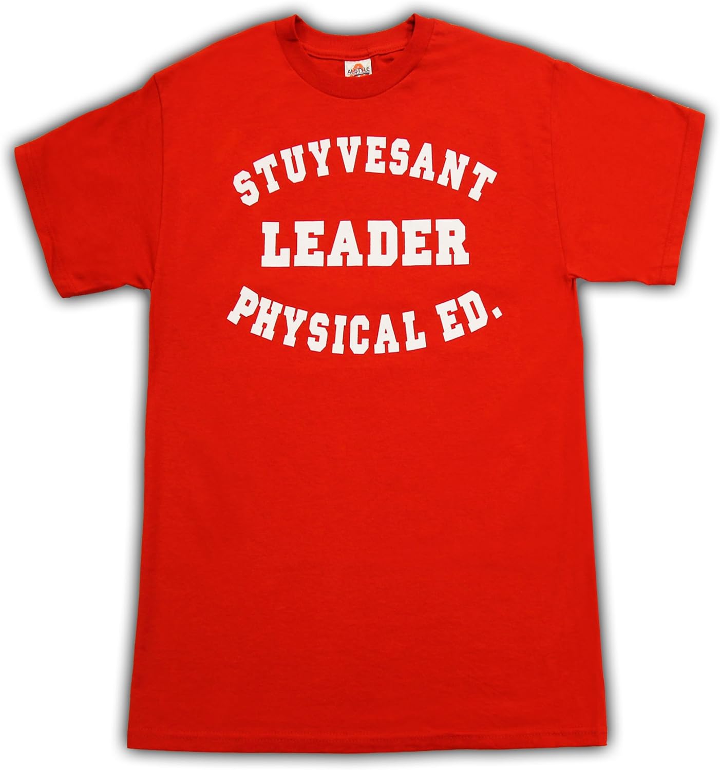 Stuyvesant High School Physical Ed. Leader Ad-Rock Video Red Adult T ...