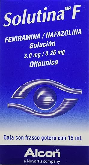 Solutina Solución Oftálmica, 3.0 MG/ 0.25 MG, 15ml: Amazon.com.mx ...