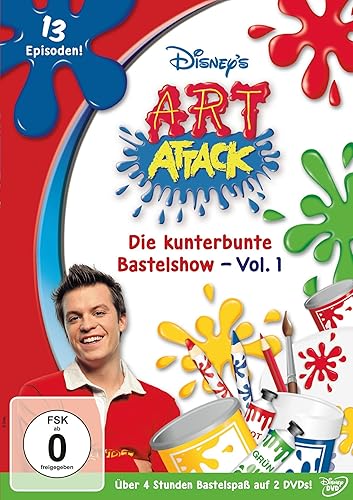 Art Attack - Die kunterbunte Bastelshow, Vol. 1 2 DVDs: Amazon.de ...