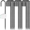 Amazon.com : Besitu 24 inches J Hook Rebar Stakes (16-Pack), Extra Long ...