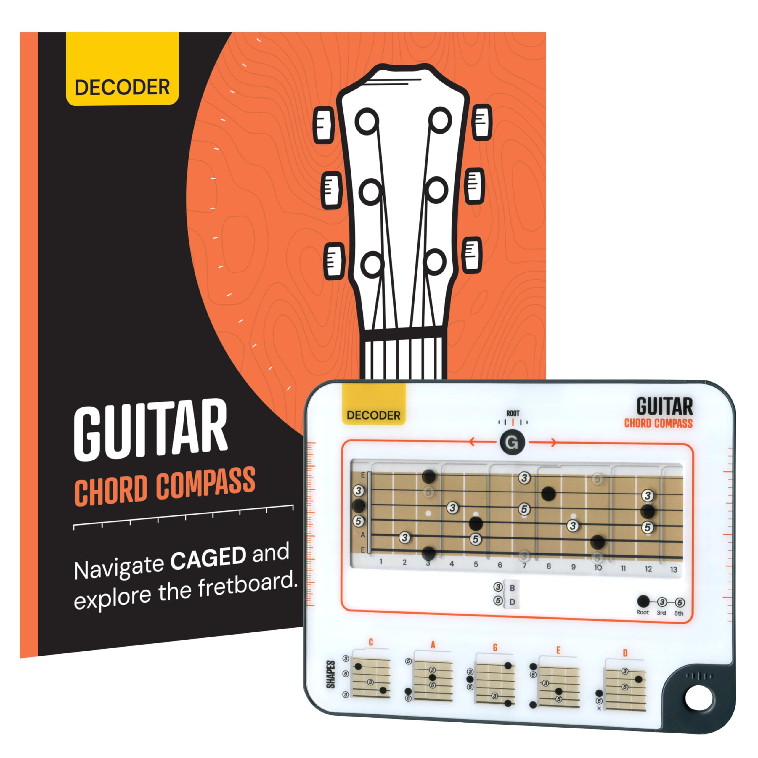 Mua Guitar Chord Book & Chord Tool - Understand CAGED System for Guitar ...