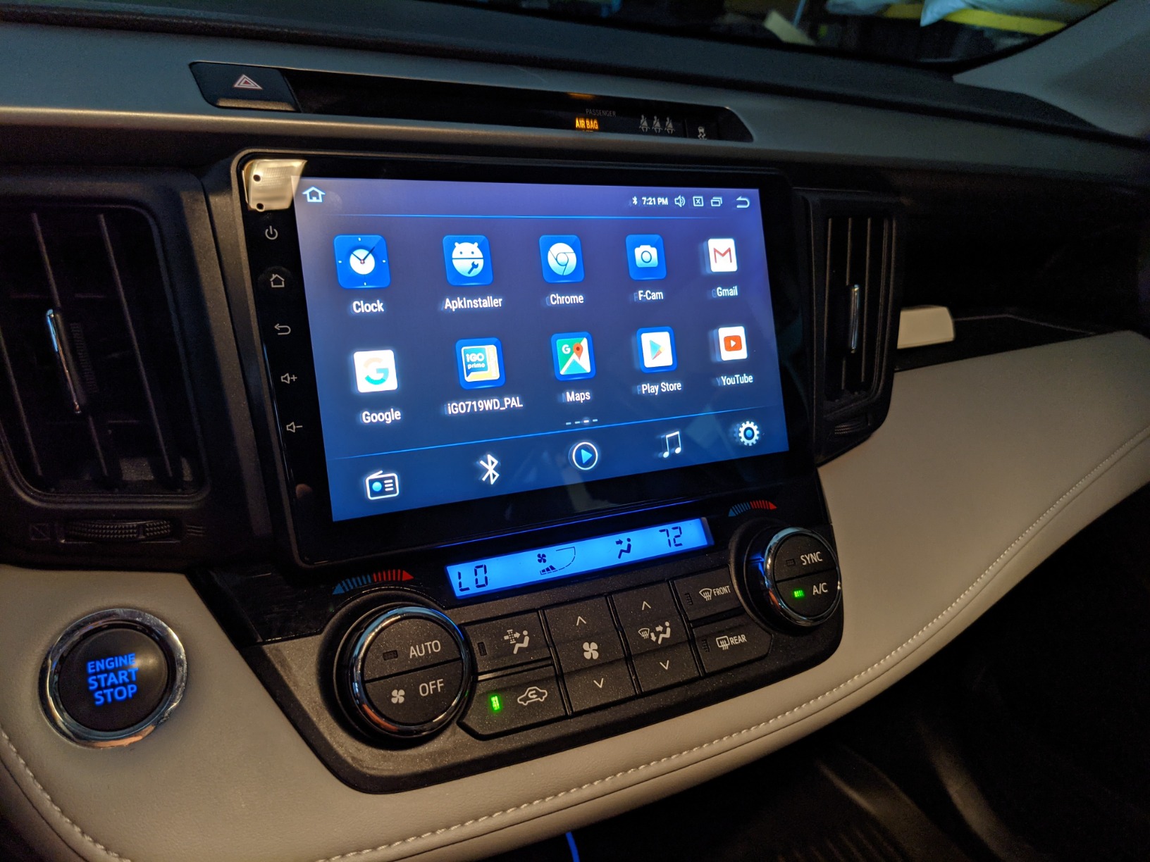 $18/mo - Finance SYGAV Android 11 for Toyota RAV4 Radio with Carplay ...