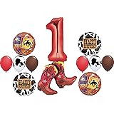 Amazon.com: WILD WEST Rodeo Cowboy Horse BIRTHDAY PARTY Balloons ...