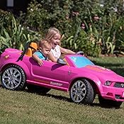 Amazon.com: Power Wheels Ford Mustang, Barbie: Toys & Games