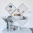 Amazon.com - devesanter Grid Photo Wall Wire Grid Panel Picture Display ...