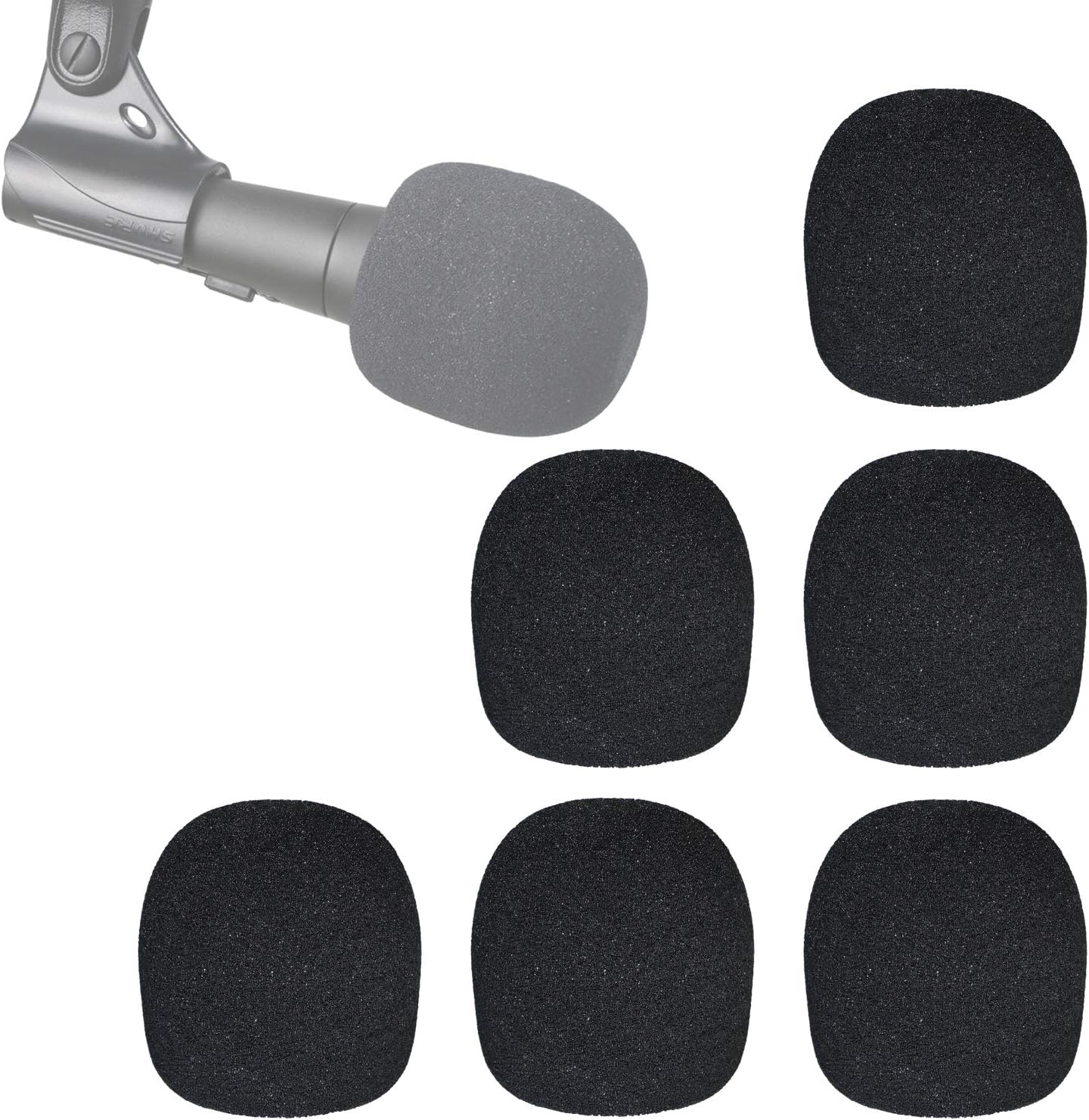 SM58 Mic Windscreen – Pop Filter Foam Windscreen Cover for Shure SM58 ...