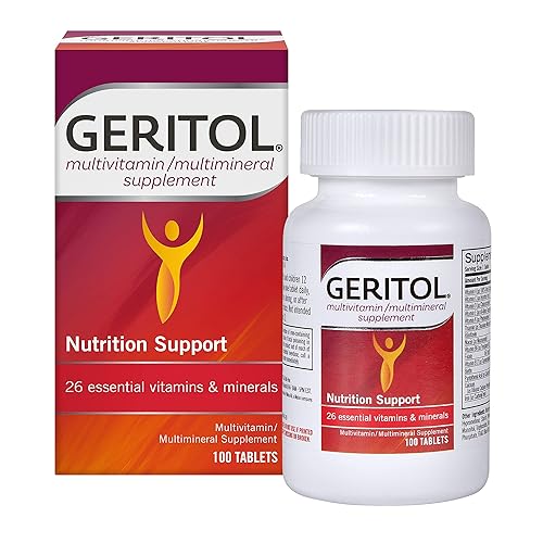 Geritol, Multivitamin Supplement, Contains B-Vitamins, Antioxidants ...