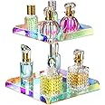 Amazon.com: NiHome Acrylic Perfume Display Organizer, 2-Tier Makeup ...