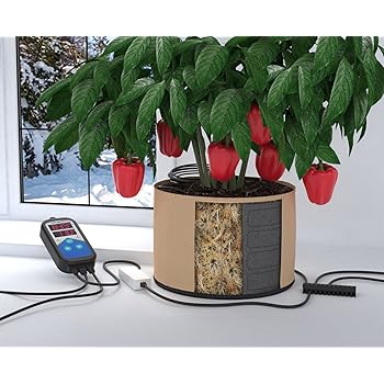 Amazon.com : ThermoSoil RootWarmer Root Zone Heating Kit - In-Pot Root ...