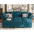 Amazon.com: Belffin Modular Sofa Bed Modular Sectional Sleeper Sofa ...