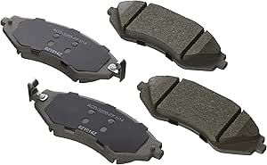 Amazon.com: ACDelco 14D1035CH Advantage Ceramic Front Disc Brake Pad ...