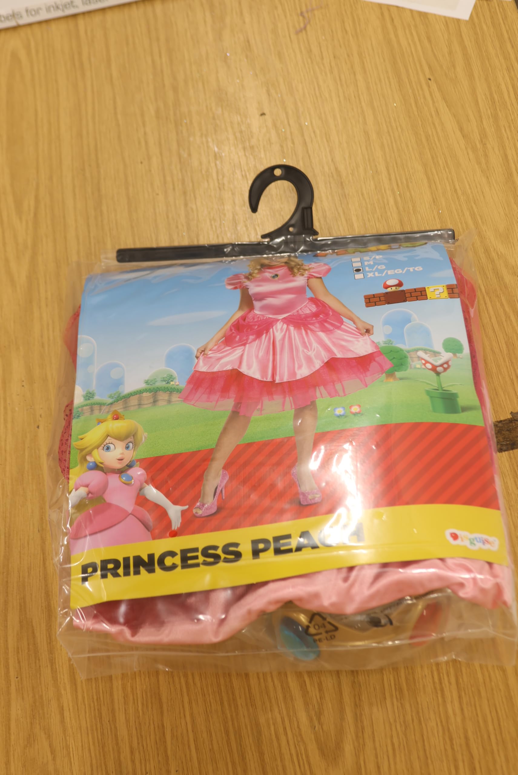 Mua Disguise Princess Peach Costume, Official Nintendo Super Mario Bros ...