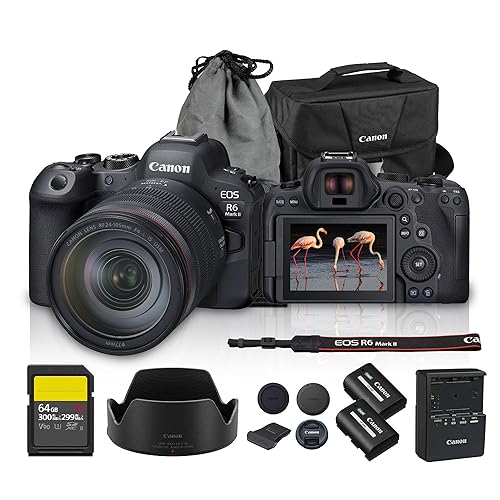 Canon EOS R6 Mark II Mirrorless Camera Kit with RF 24-105mm f/4 Lens ...