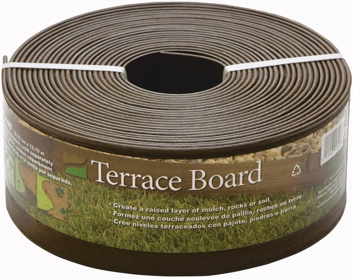 4" Terrace Board Lawn Edging-4"X40' BRWN TERACE BOARD: Amazon.ca: Patio ...