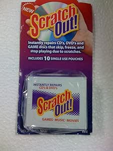Amazon.com: Scratch Out CD/DVD Scratch-Re pair Treatment: Electronics