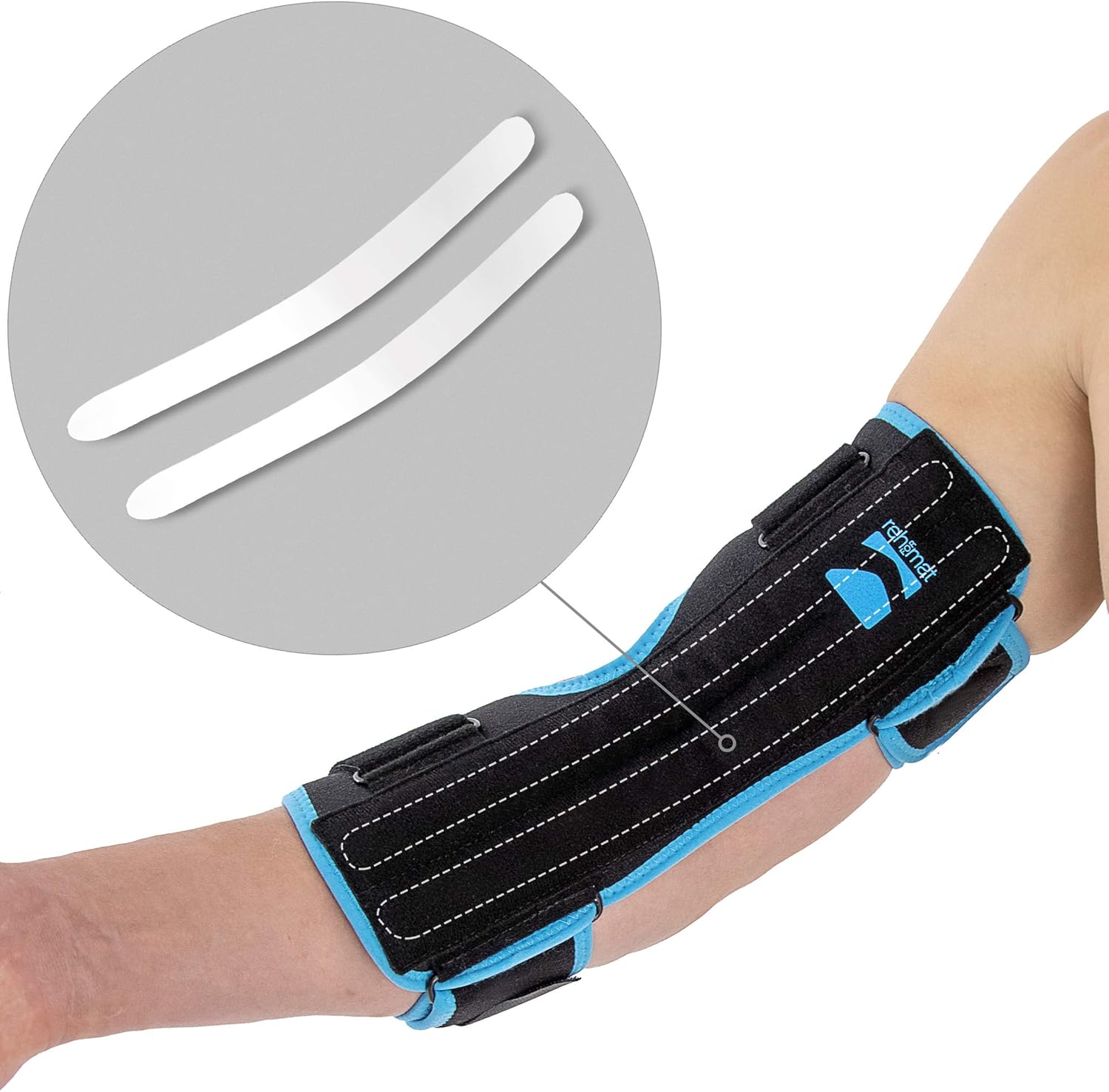 Elbow Splint OKG-04 Cubital Brace with Shapeable SPLINTS – BigaMart