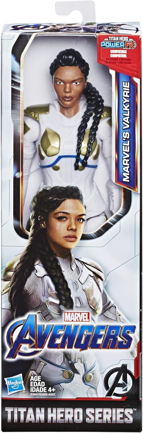 MARVEL Avengers Endgame Titan Hero Series Valkyrie 12-Inch-Scale Super ...