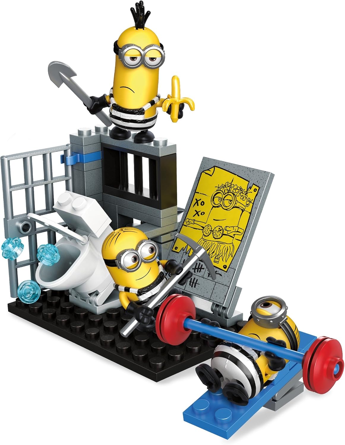 MEGA FFJ32 Construx Despicable Me Minion Jail Break Building Set – BigaMart