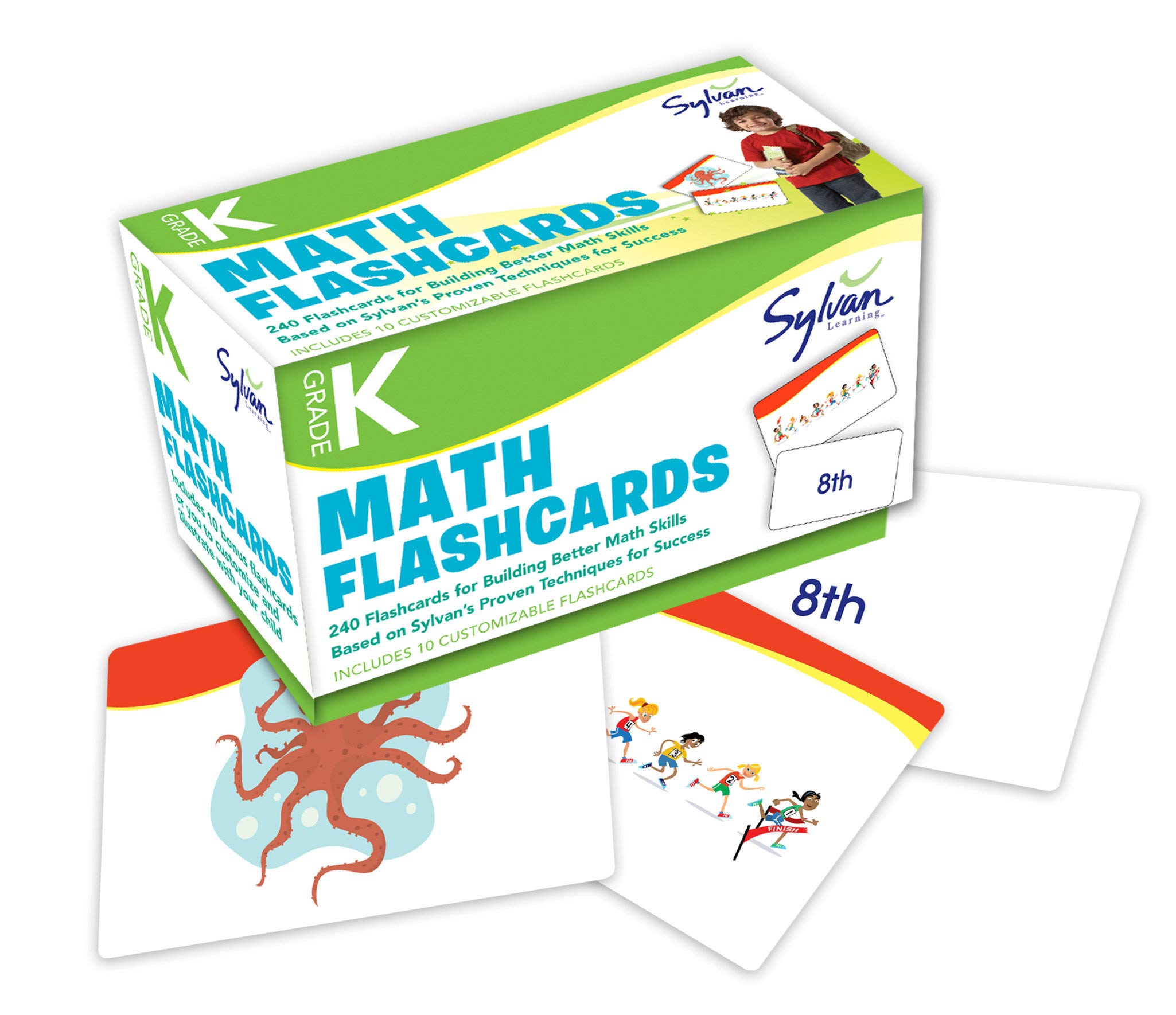 Mua Kindergarten Math Flashcards: 240 Flashcards for Building Better ...