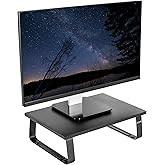 Amazon.com: VIVO 24 inch Monitor Stand, Wood & Steel Desktop Riser ...