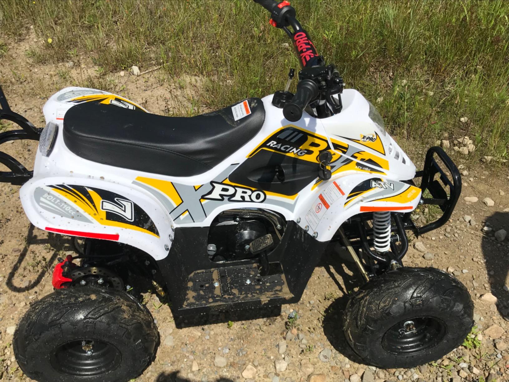 $28/mo - Finance X-PRO Bolt 110 110cc ATV Quad Gas Powered 110cc 4 ...