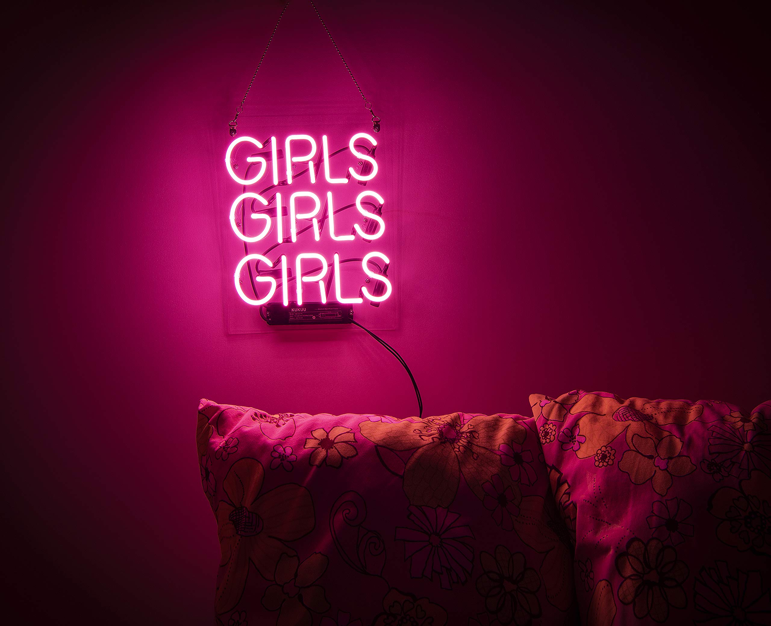 Galleon - Neon Signs Girl Girls Girls Girls Neon Signs Girl Wall Decor ...