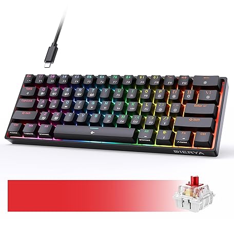 Mua DIERYA DK61E Mechanical Gaming Keyboard, 60% Percent Keyboard w/Hot ...