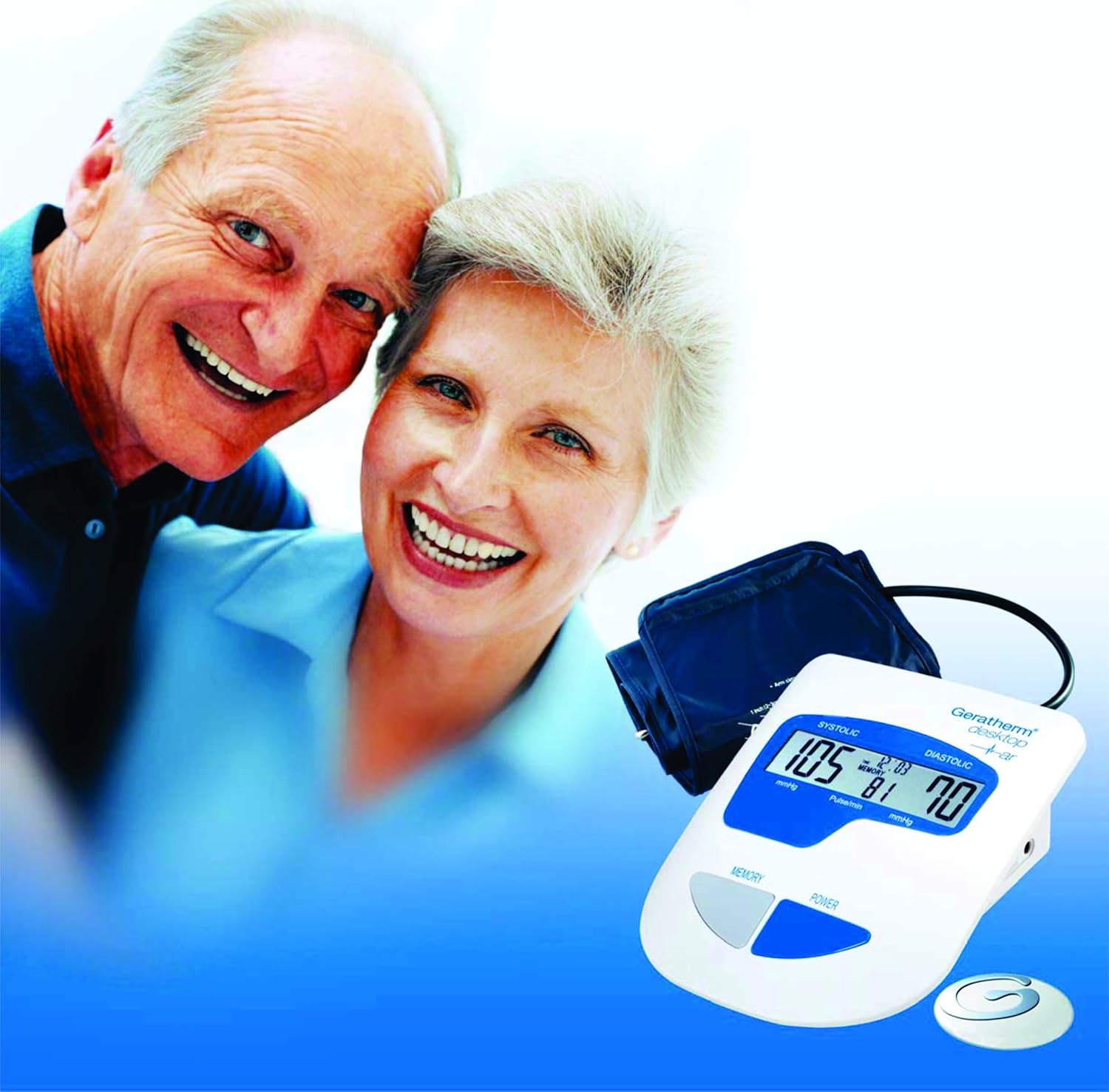 Geratherm Desktop GP/Fully Automatic Upper Arm Blood Pressure Monitor ...