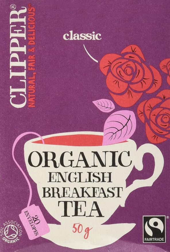 CLIPPER TEA Organic English Breakfast Tea, 50 Grams: Amazon.ca: Grocery
