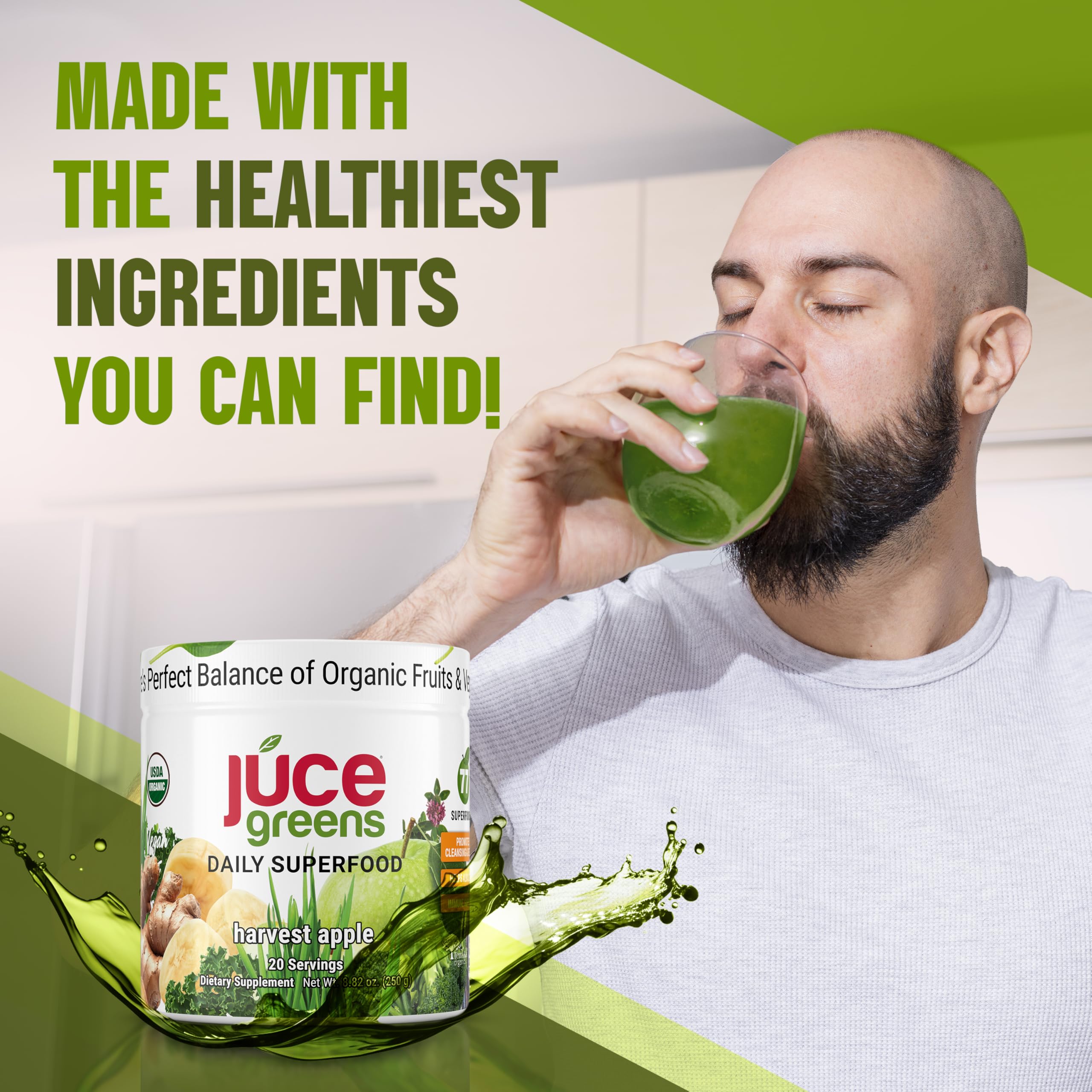 Mua Terra Kai Organics JUCE Green Superfood Powder, Organic Fruits and ...