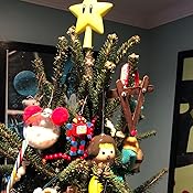 Amazon.com: Super Mario: Super Star Tree Topper: Home & Kitchen