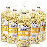 Amazon.com : Al Dente Pasta Carba-Nada Low-Carb Fettuccine Pasta ...