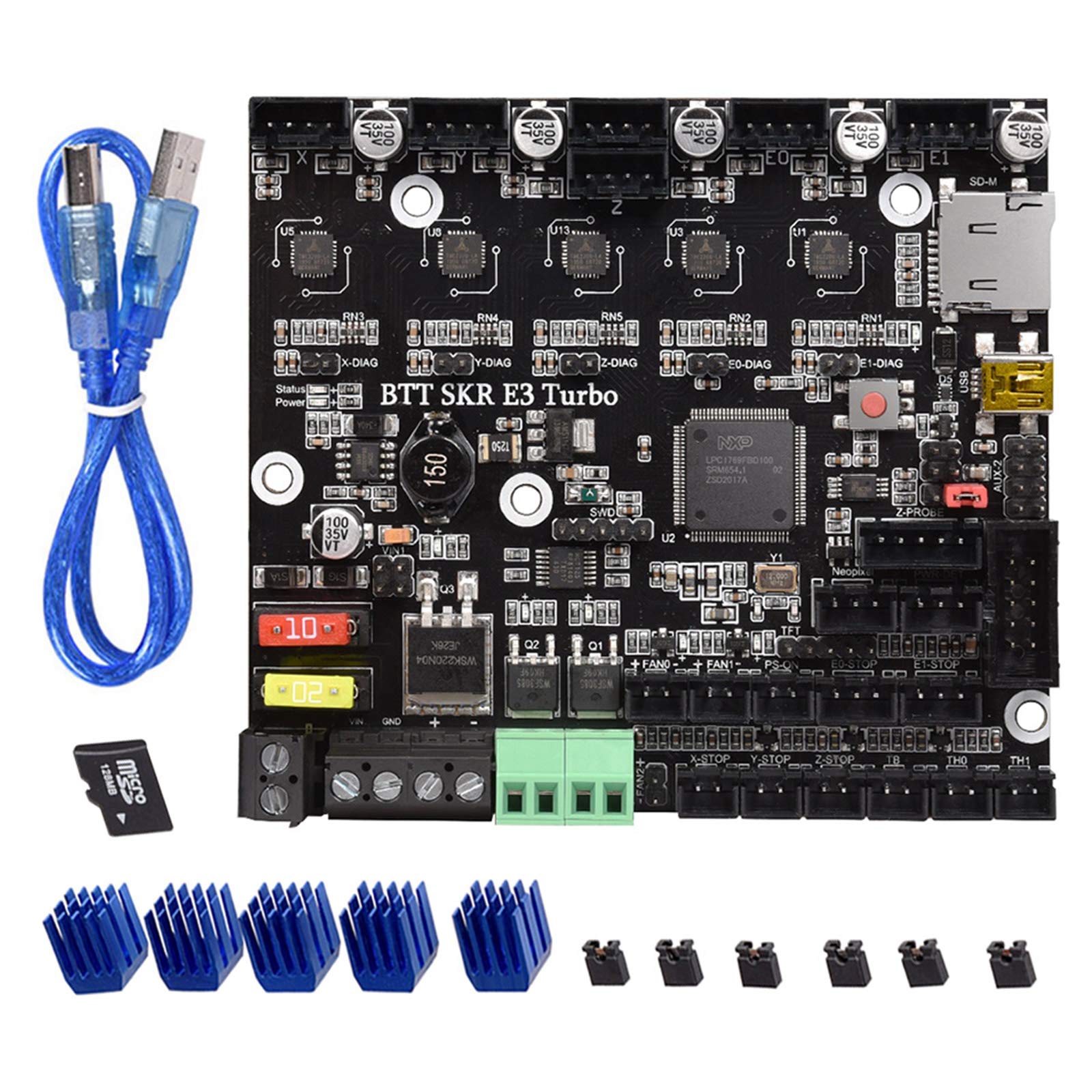 Buy BIGTREETECH SKR E3 Turbo 32-bit control board equivalent to SKR V1 ...