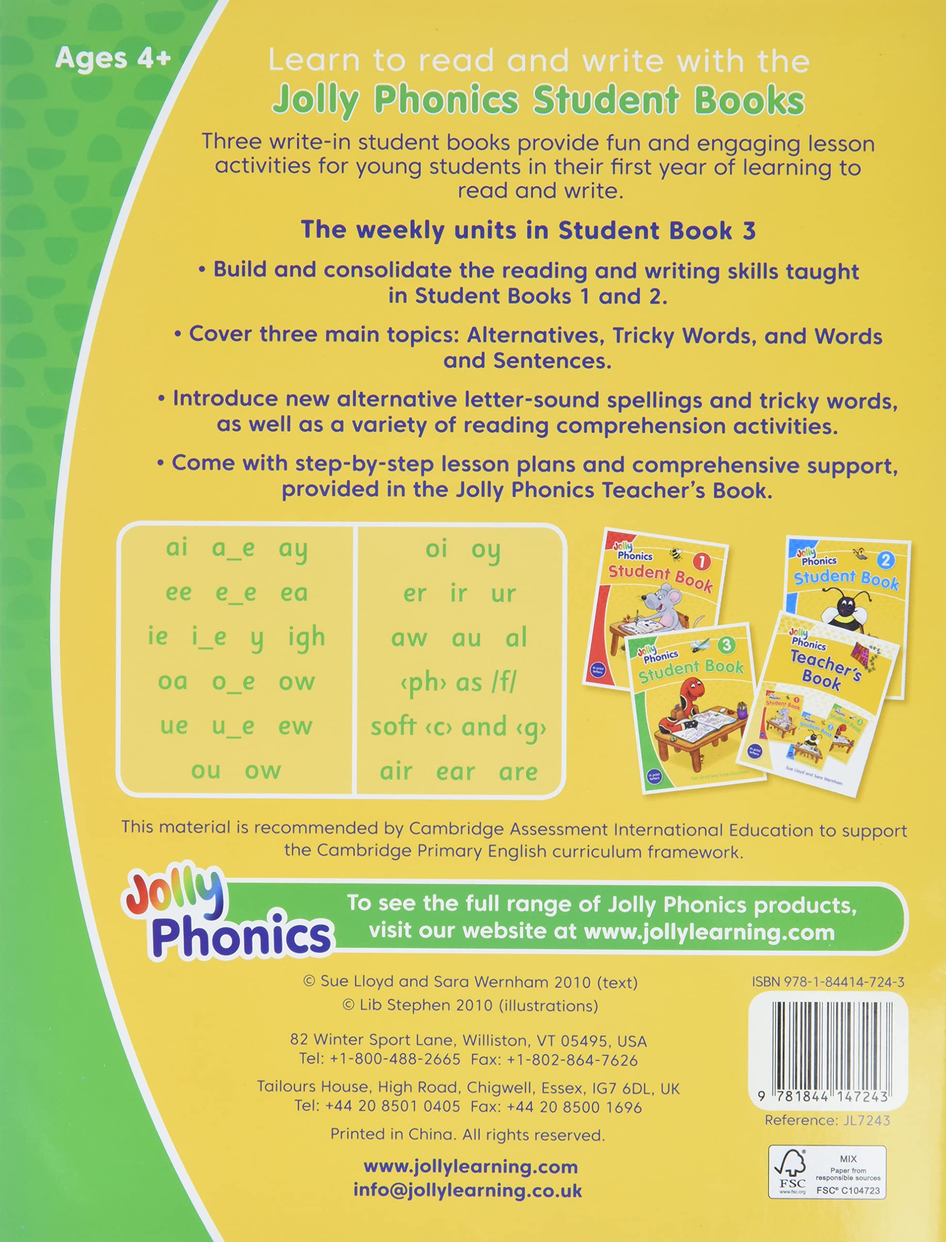 Mua Jolly Phonics: In Print Letters (3) Jolly Phonics: In Print Letters ...