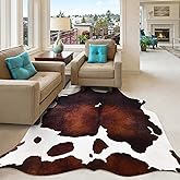 Amazon.com: SVATOUCH Premium Cowhide Rug 5.2 x 6.2 Feet,Western Decor ...