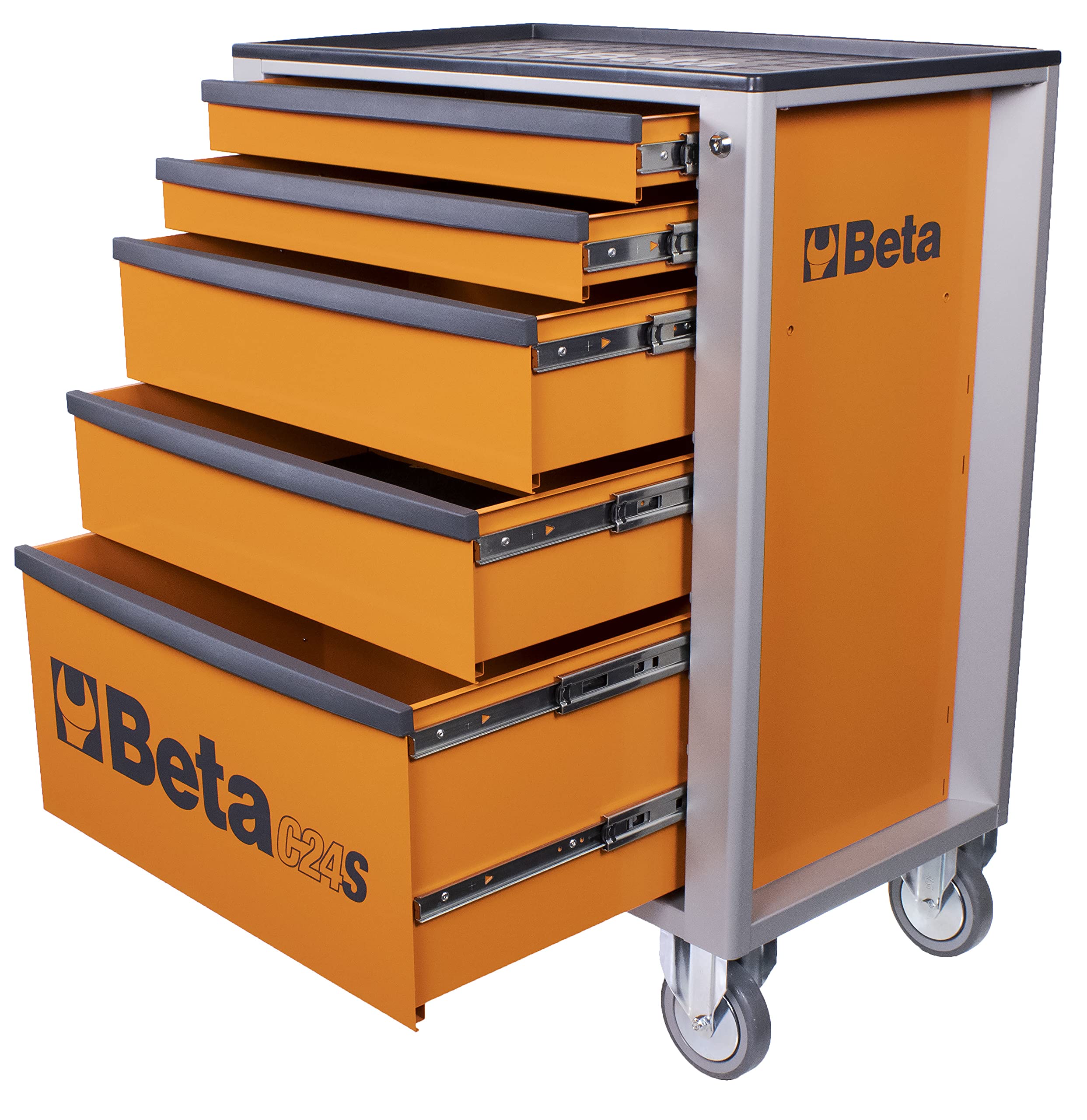 Beta Tools USA - C24It /5-O-Mobile Roller Cab 5 Draw.Orange (24002651 ...