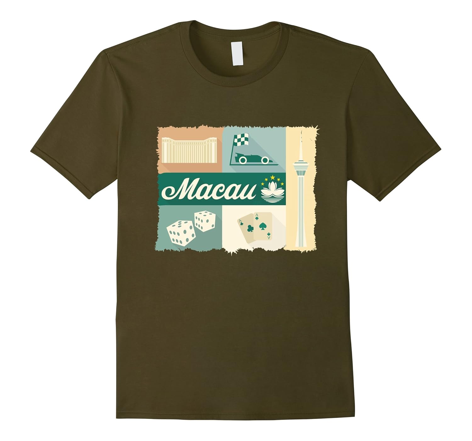 Macau T Shirt Journeys Travel Shirt Macau Visit-CL – Colamaga