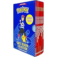 The Official Pokémon Early Reader 6 Books Box Set Collection with Full ...