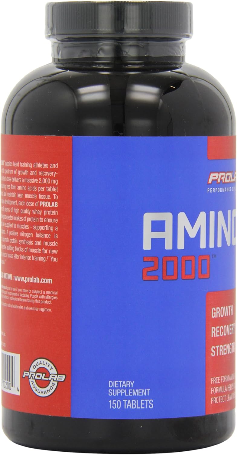 Prolab Amino 2000, Tablets, 150 tablets - 150 ea - DailyNutriPlus LLC