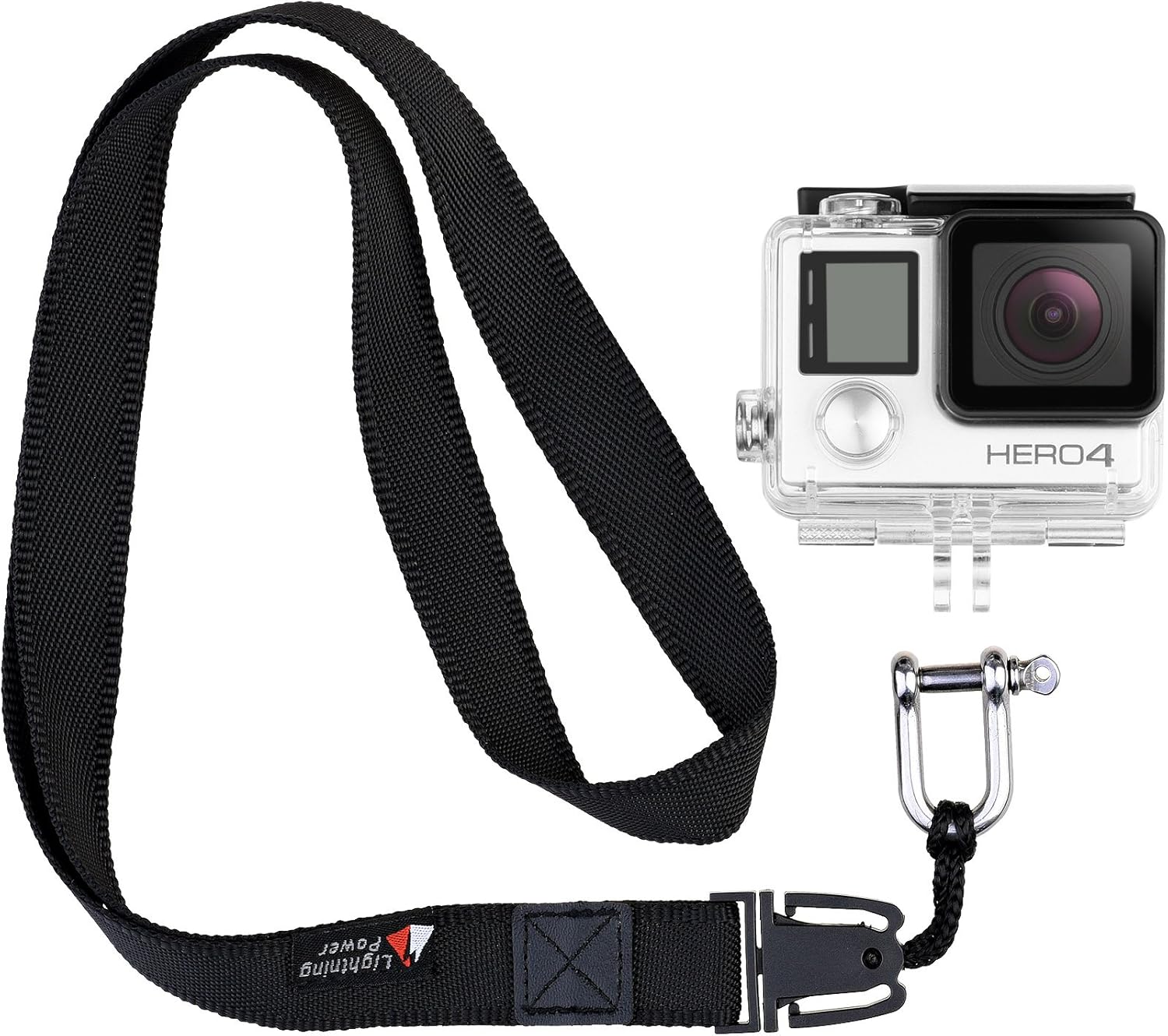 Amazon.com : TXEsign Gopro Neck Strap Detachable Lanyard with Stainless ...