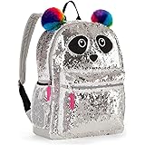 Amazon.com | Kitty Cat Sequin Backpack for Girls -- Deluxe Kitten ...