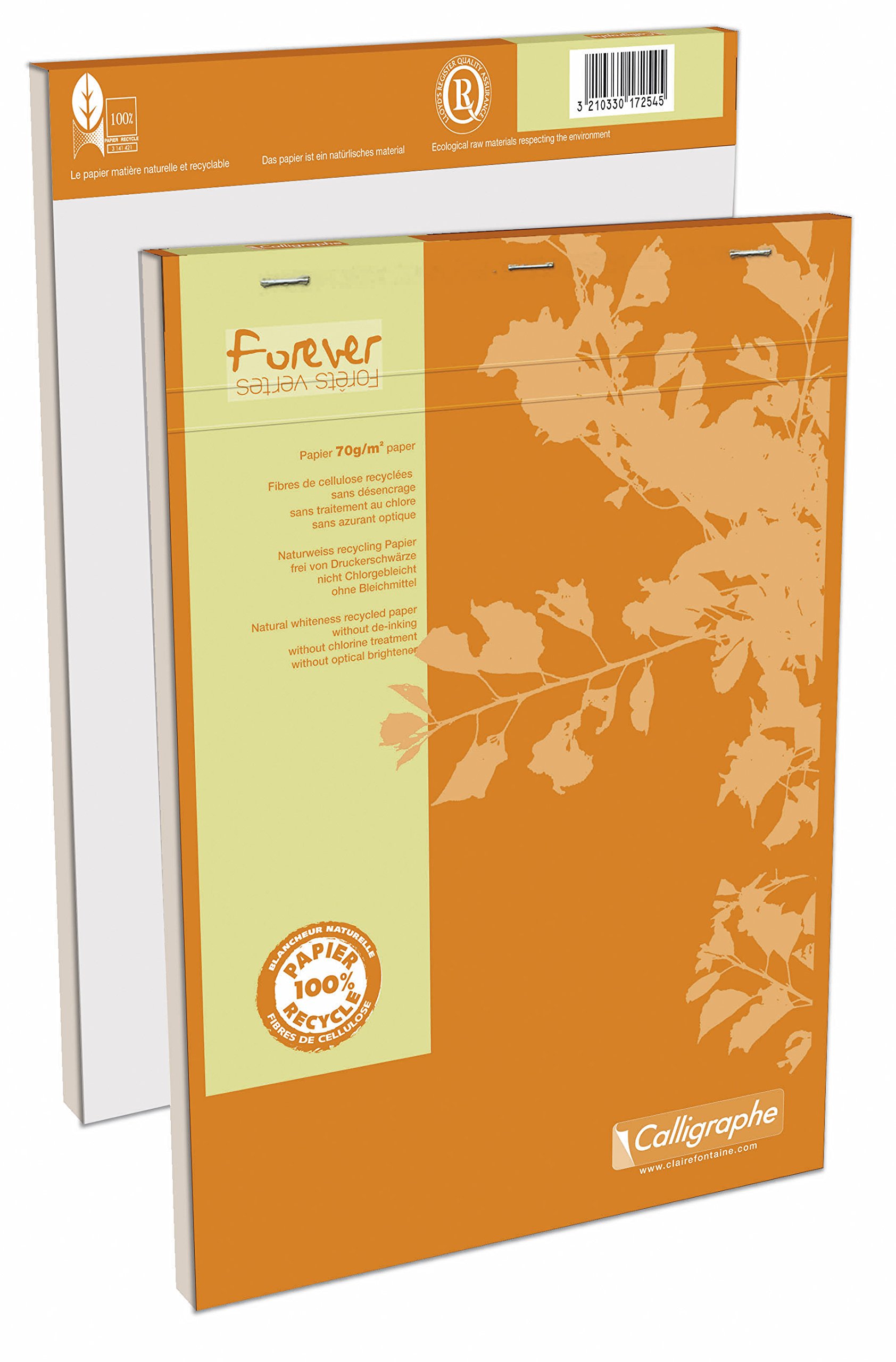 Clairefontaine 17254C  Blocco Note formato A4  Verticale a quadretti con (O9S)