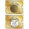 Amazon.com : My Scratch Offs Golden Ticket DIY Make Your Own Scratch ...