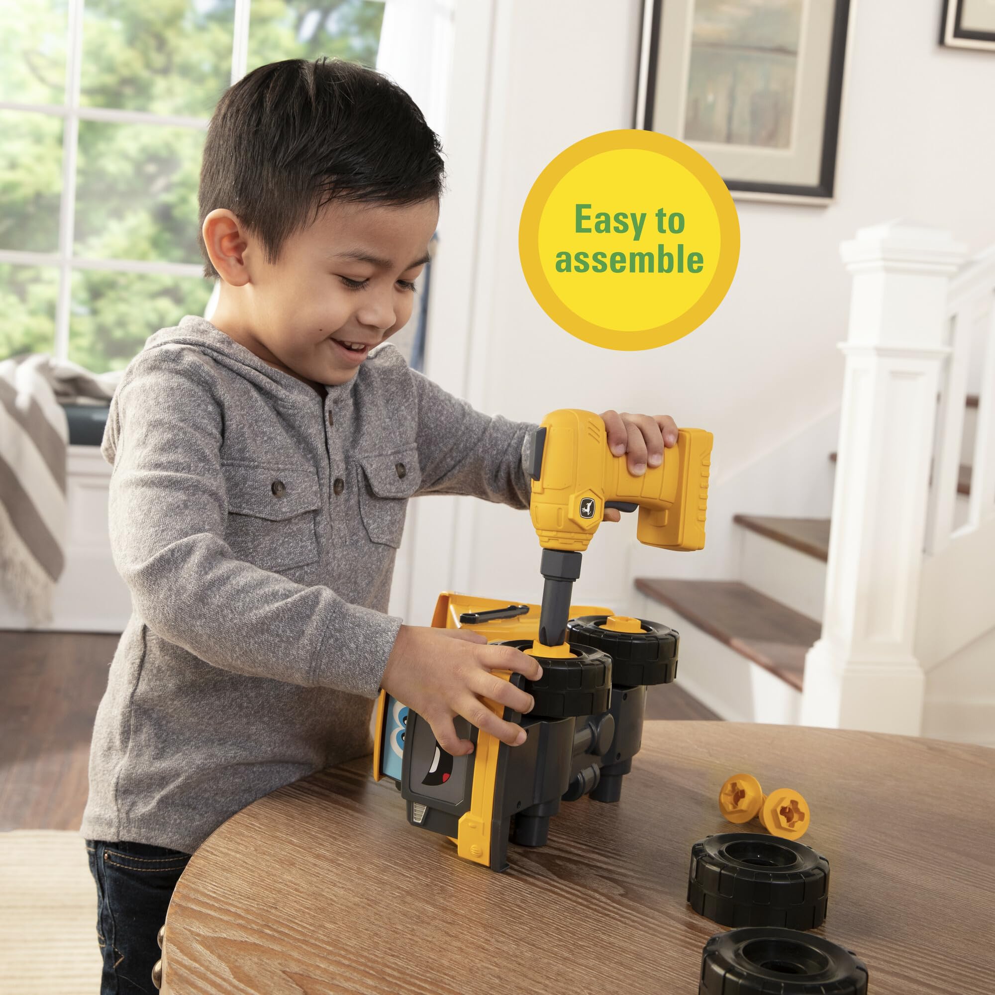 Mua Build-A-Buddy John Deere Dump Truck Toy - Buildable Dump Truck Take ...