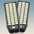 Deepn 9000W Plus Large Solar Street Light, Super Bright Lights Outdoor, IP67 Solar Parking Lot ...