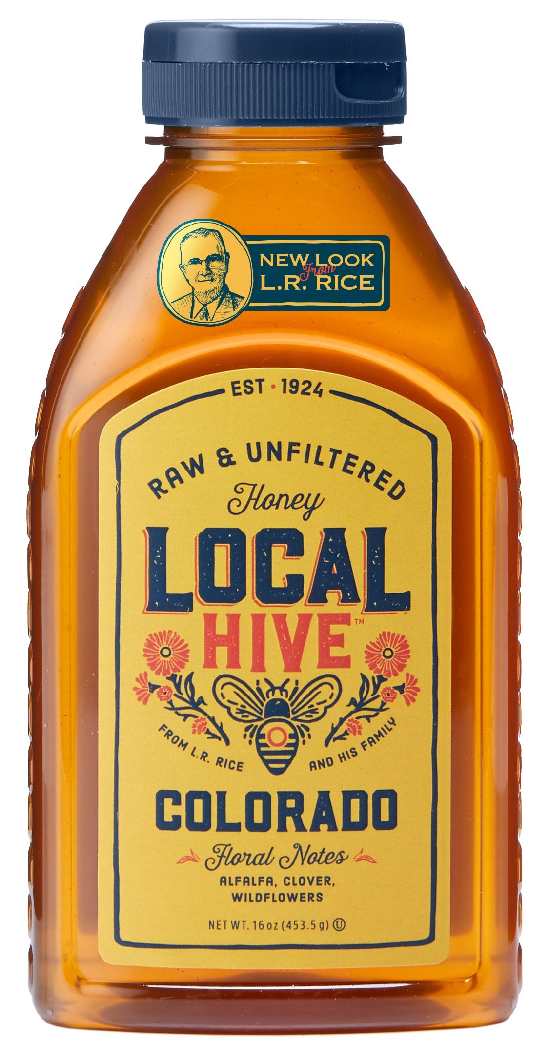 Amazon.com : Local Hive Northwest Raw & Unfiltered Honey, 16oz ...